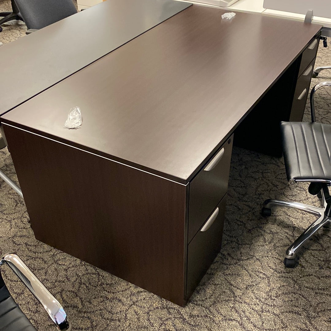Double Pedestal Desk (3066) – Office Furniture Factory